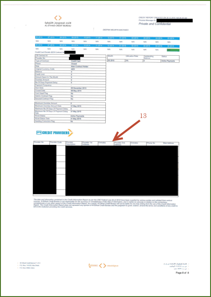 Al Etihad Credit Bureau,UAE Credit Bureau AECB Info